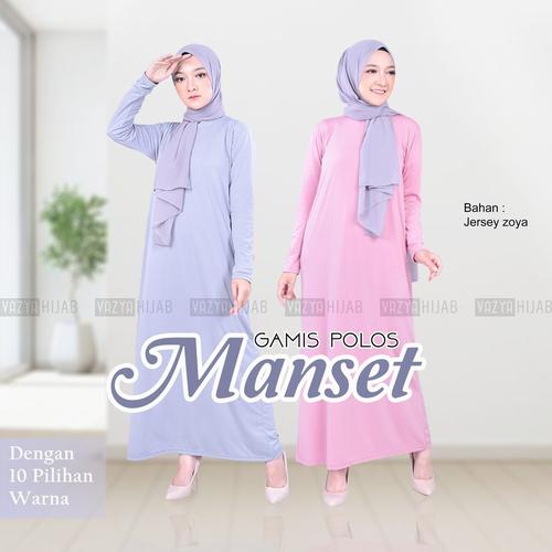 Jual Gamis Polos Jersey - Mustard - Kota Cimahi - value hijab | Tokopedia