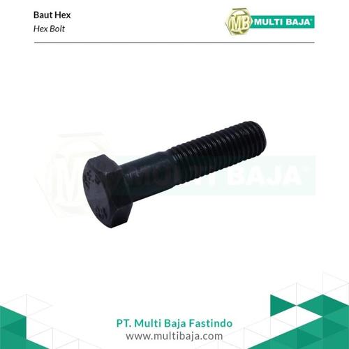 Jual Baut Hexagon Bolt Baja Grade 5 UNC 1/2"-13 x 3 -1/2" HT - Jakarta ...