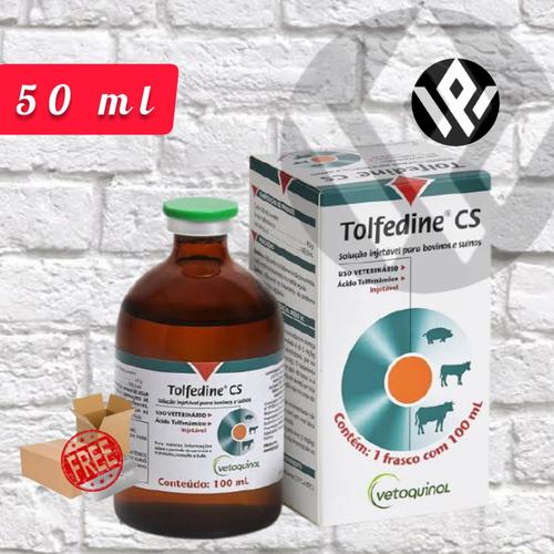 Jual Tolfedine 50 ml tolfedin analgesik antiradang obat hewan - Kota ...