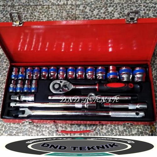 Jual kunci shock set socket set 1/2 _ 24 pcs Sands Made in Japan(DND ...