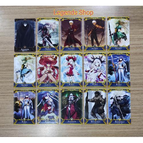 Jual Kartu Fate Grand Order Anime FGO Arcade 2 n 4 Star Servant Card ...