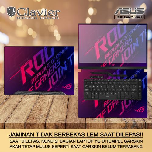 Jual Cover Garskin Laptop Asus ROG GA502 GA502I GA502IU GA502D GA502DU ...