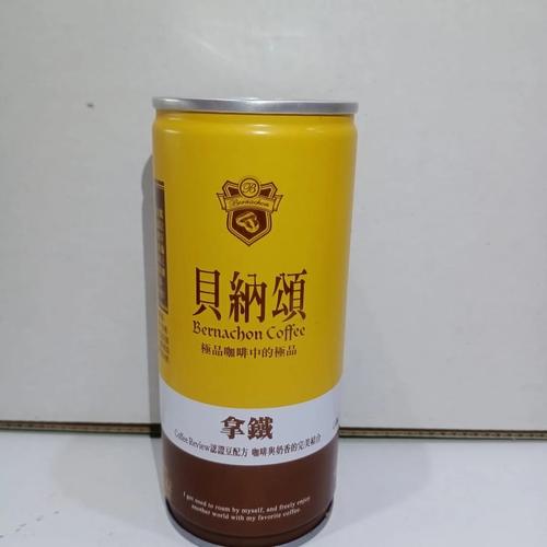 Jual bernachon coffee latte 210ml minuman kaleng kopi susu cappucino ...