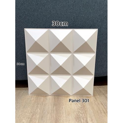 Jual wallpanel Dinding 3D PVC Timbul Putih Diamond Star Kotak - Jakarta ...