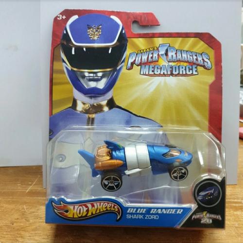 Jual Hotwheels Power Rangers Megaforce Blue Ranger SHARK ZORD - Kota ...
