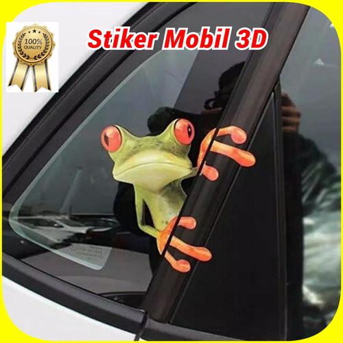 Jual Stiker Mobil 3D / Car Sticker Mobil Model Lucu - stiker Katak ...