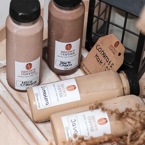 Jual 1/4 Liter of Coffee / Kopi Susu / Milo / Cokelat / Cereal Milk 250 ...