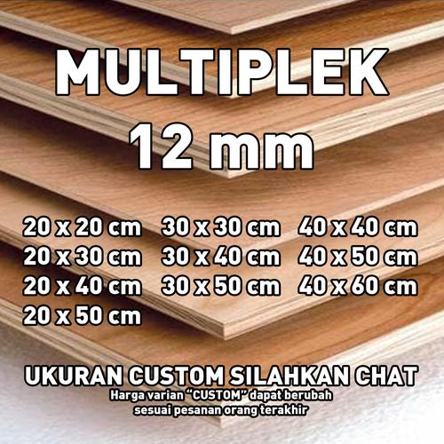 Jual MULTIPLEK / TRIPLEK 12 MM berbagai UKURAN CUSTOM - 20x20 cm ...
