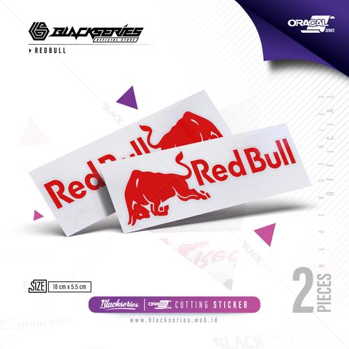 Jual Stiker Redbull | Cutting Stiker Redbull | Red Bull | Stiker Helm ...