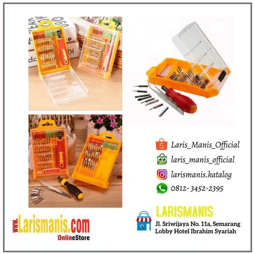 Jual Obeng set toolkit 32 in 1 + pinset - Kota Semarang - laris_manis ...