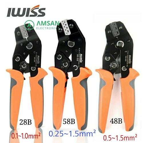 Jual IWISS SN 58B = 28B + 48B Tang Crimping DuPont TE JST Molex EDM Cutting - Kab. Ponorogo ...