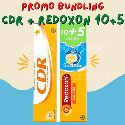 Jual REDOXON + CDR PROMO BUNDLING REDOXON 10+5 TABLET Vitamin C 1000mg ...