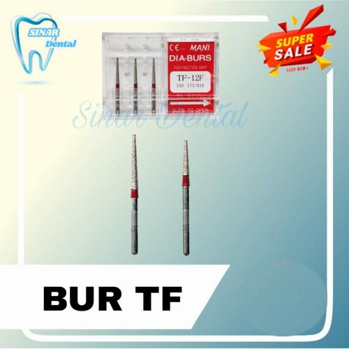 Jual Dental Bur Mani Diamond Fine Type TF - TF-21F - TF 21F, 1 BOX - Kota Bekasi - SINAR DENTAL ...