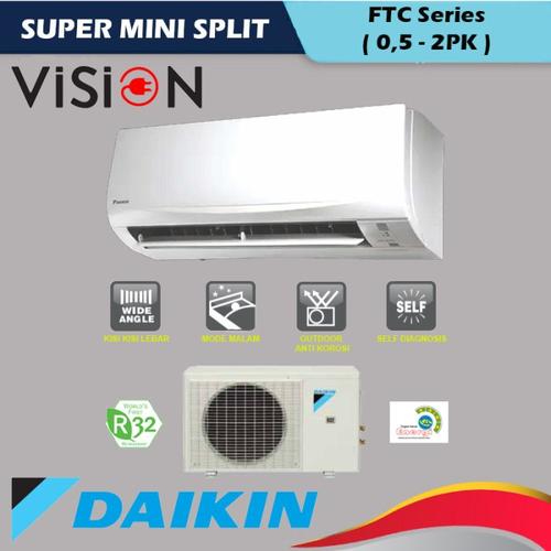 Jual AC Daikin FTC25NV14 / STC 25 NV14 SPLIT 1PK Thailand 1 PK - Unit ...