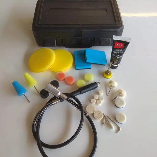 Jual Set Mini Spot polisher Nano Cone Detailing Alat Poles Mobil Motor ...