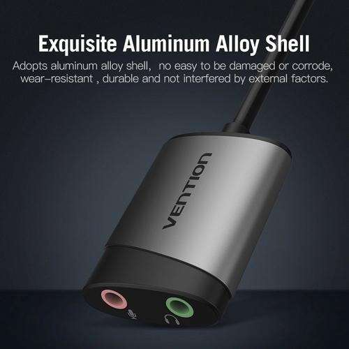 Jual Vention Sound Card USB External 3.5mm USB to Jack 3.5mm untuk ...