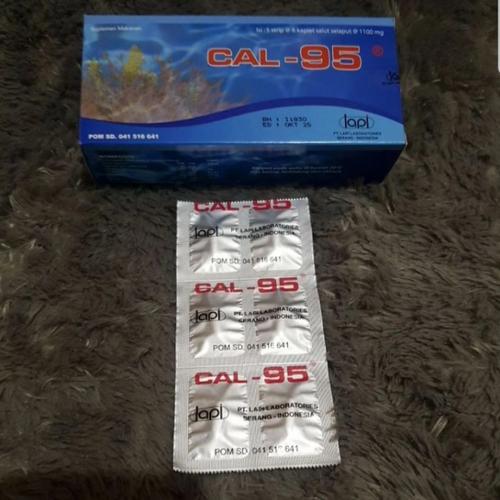 Jual Cal-95 1 Box 30 Kaplet Suplemen Kesehatan Tulang/Ibu hamil dan ...