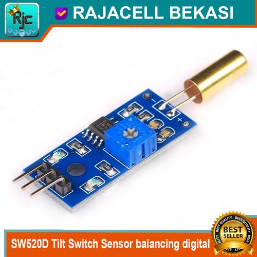 Jual SW520D Tilt Switch Sensor Kemiringan sudut miring balancing ...