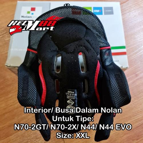 Jual Busa Helm Nolan N70-2X / N70-2GT / N44 Busa Nolan Interior ...