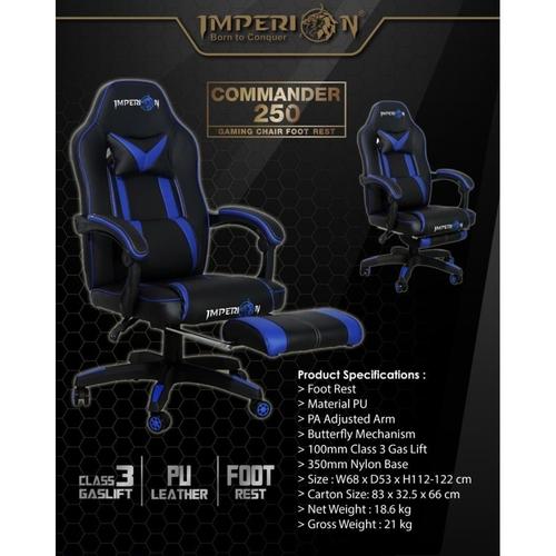 Jual Imperion Commander 250 / Commander-250 Professional Gaming Chair ...