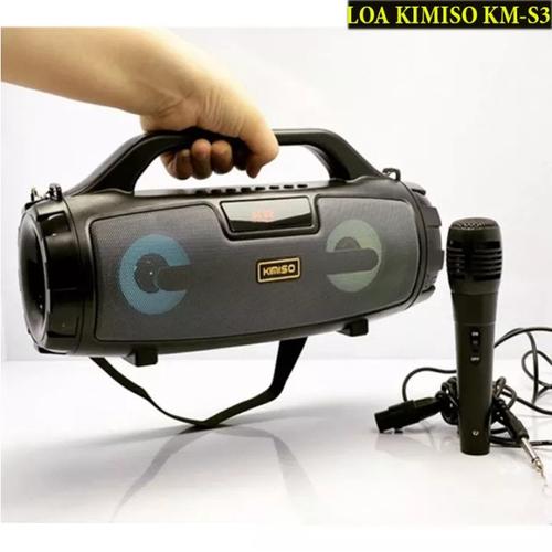 Jual SPEAKER BLUETOOTH KIMISO KM-S3 FREE MIC SPEAKER KARAOKE PORTABLE BASS - Kota Medan ...