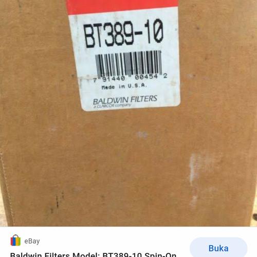 Jual Filter Badlwin Genuine BT389-10 - Jakarta Barat - MuliaSakti ...