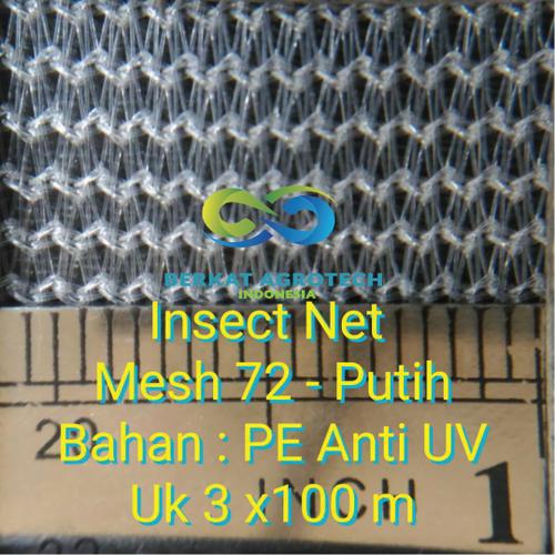 Jual Insect net / Screen Net Mesh 72 - Kota Bandung - Berkat Agrotech ...
