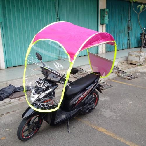 Jual Canopy Motor TERTUTUP Canopy Sun Visor Tenda Motor Payung Sepeda ...