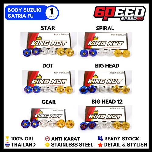 Jual Baut Bodi Body Satria Fu Gold Blue Silver Probolt Thailand ...