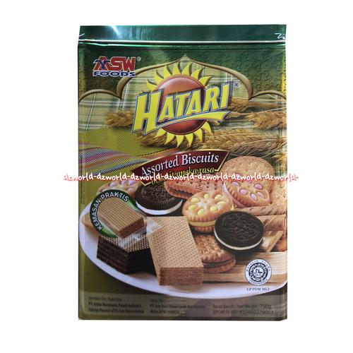 Jual Hatari Assorted BIscuits 750gr Biskuit Aneka Rasa Biskuit Kaleng ...