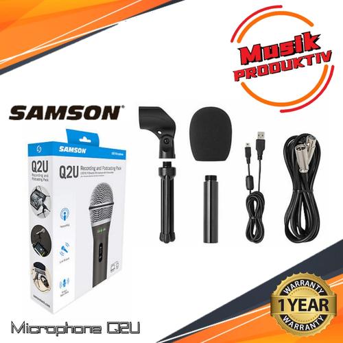 Promo Mic / Microphone Samson Q2U Cicil 0% 3x - Jakarta Utara ...