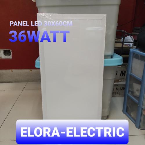 Jual Lampu panel Led 30 x 60cm 36W 60 x 30cm / downlihgt led panel 36w ...
