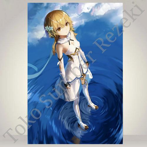 Jual Poster Figure Lumine Kawaii Genshin Impact Dinding Paper Kanvas 42 ...