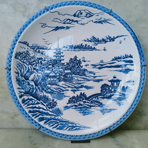 Jual piring keramik antik motif pemandangan dan pagoda Cina - Jakarta ...