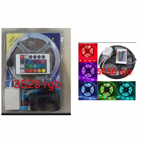 Jual lampu led strip rgb warna warni tmblr plafon showcase lemari ...