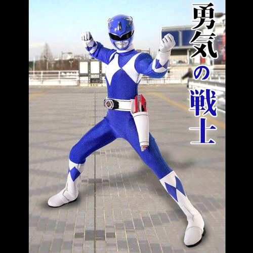 Jual SOMEBODY Toys 1/9 Power ranger super Sentai - Zyuranger Blue ...