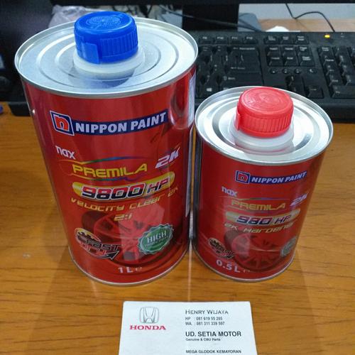 Jual Nax Premila 9800 HP Velocity Clear hardener 2K 1,5L Set Nippon Paint - Jakarta Pusat ...