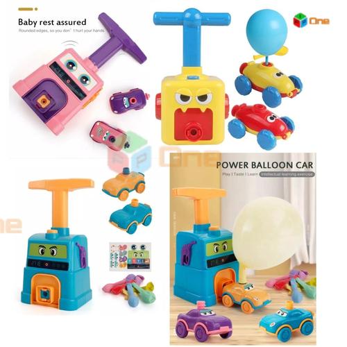 Jual Mainan Balon Launcher Power Car Mobil Pompa Tenaga Balon Tekan ...