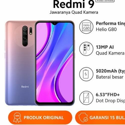 Jual xiaomi redmi 9 resmi - Kab. Pemalang - sandang_collection | Tokopedia