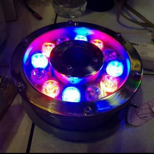 Jual lampu led kolam air mancur 12v 12w fountain lamp led 12 volt 12 ...