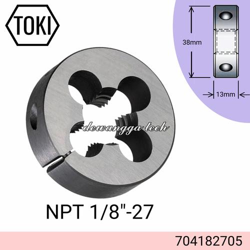Jual Senai pipa NPT 1/8 - 27 round dies taper 1per8 snei snay sney ...