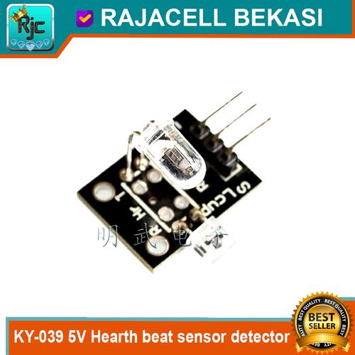 Jual KY-039 5V Hearth beat sensor detector by Finger Module Arduino ...