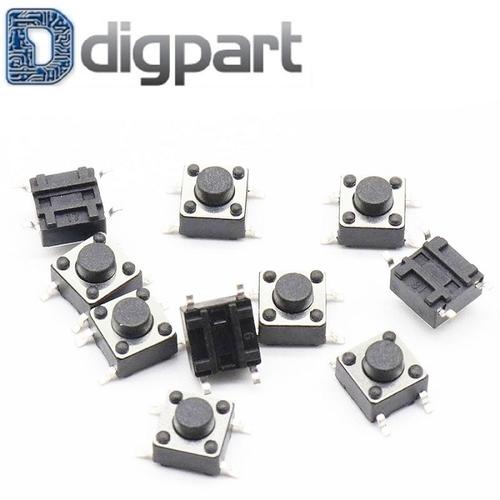 Jual Push Button 6x6x5 SMD 4pin 4 PinTactile Momentary Switch Tombol Reset - Kota Malang ...