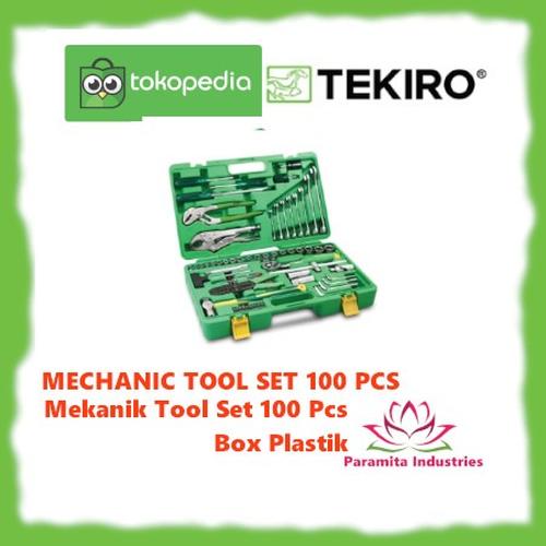 Jual mechanic tools kit set 100 pcs tekiro box plastik - Jakarta Barat - Paramita Industries ...
