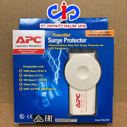 Jual APC Surge Protector LAN RJ45 PNET1GB Anti Petir APC - Jakarta ...