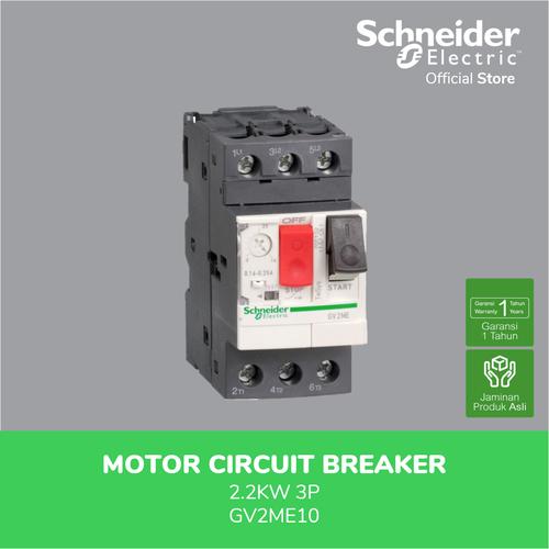Promo Schneider Electric TeSys GV2 Motor Circuit Breaker 2.2kW 3P ...