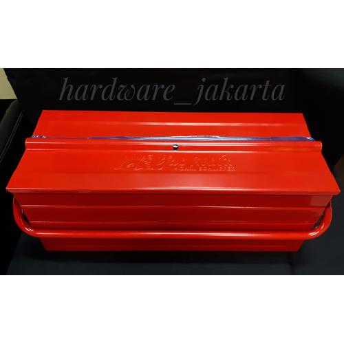 Jual TOOL BOX BESI TJAP MATA 3 SUSUN WARNA MERAH - Jakarta Pusat ...