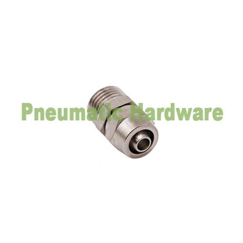 Jual Copper Thread push in male Metal Fitting Connector 4mm x 1/4 ...