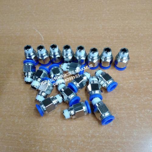 Jual PC 08-01 NEPLE ANGIN SELANG 8MMX1/8" MALE HPC BLUE - Jakarta Barat ...