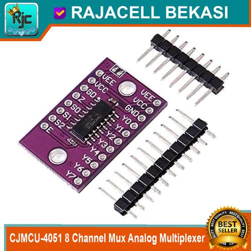 Jual CJMCU-4051 74HC4051 8 Channel Mux Analog Multiplexer Selector ...